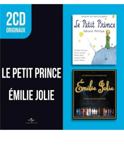 2 CD ORIGINAUX - Le Petit Prince/Émilie JolieMulti-Artistes 2 CD ...