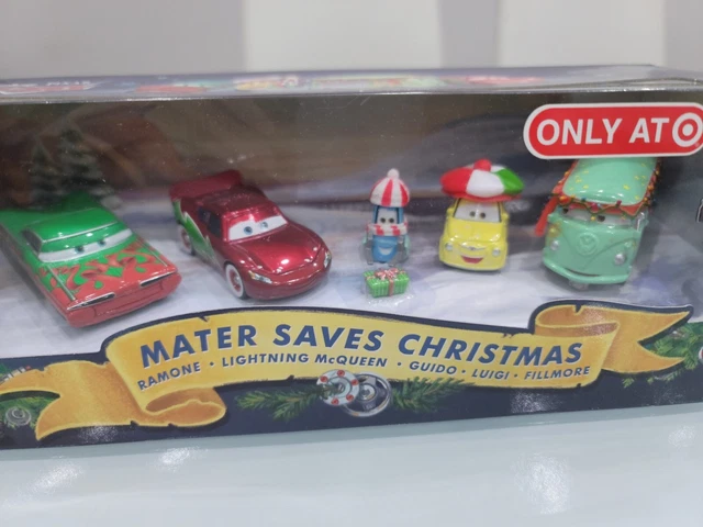 DISNEY PIXAR CARS Mater Saves Christmas Target Exclusive Rare Story ...