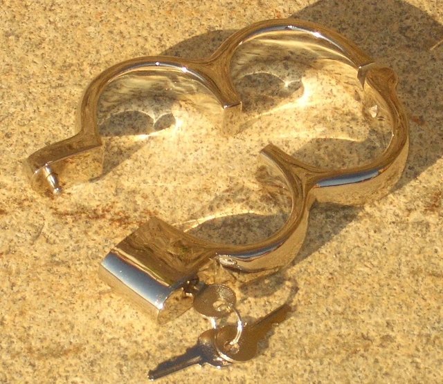 HANDSCHELLEN BY BOUND darby Kubind KB-131 handcuff Western Handfessel ...