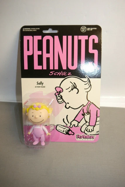 PEANUTS REACTION PJ Sally Figurine D'Action 10 CM Super7 Kae EUR 27,42 ...