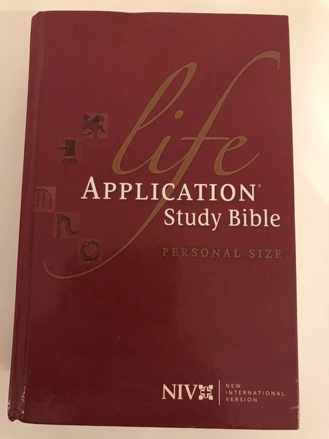 LIFE APPLICATION STUDY Bible (Niv Bible) £24.58 - PicClick UK