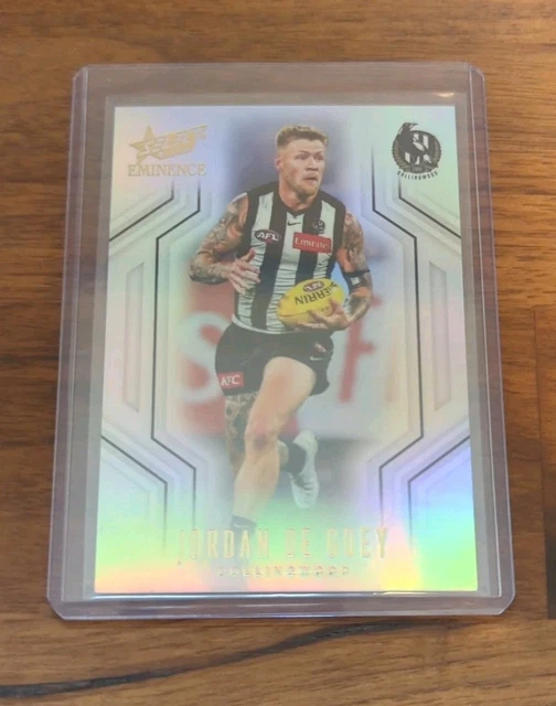 2025 SELECT AFL Eminence Base Parallel Jordan De Goey #312/425 ...