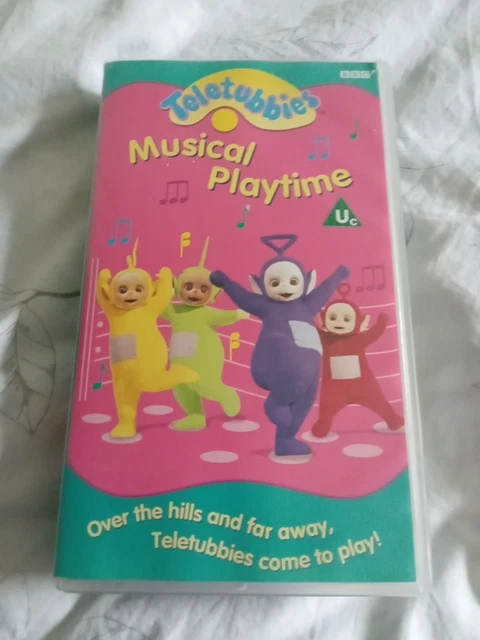 TELETUBBIES MUSICAL PLAYTIME VHS, 1999 VGC BBC Video Retro Kids Show ...