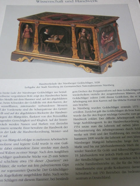 NÜRNBERG ARCHIV N 4006 Handwerkslade der Nürnberger Goldschläger 1638 EUR 5,66 - PicClick DE