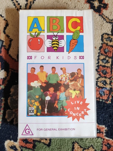 ABC FOR KIDS Live in Concert, VHS tape £6.31 - PicClick UK