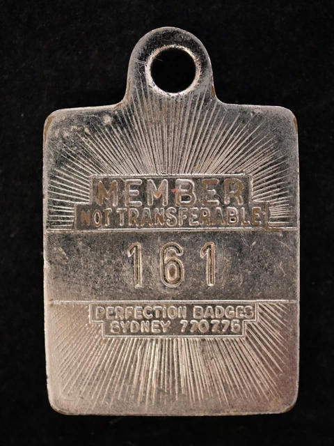 WODEN TRADESMEN'S UNION Club member badge 1985 Steam Train Canberra ...