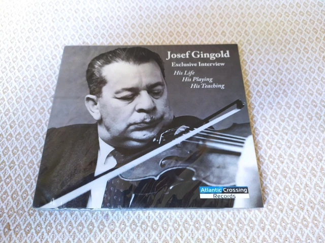 JOSEF GINGOLD : Exclusive Interview - His life, his playing, his ...