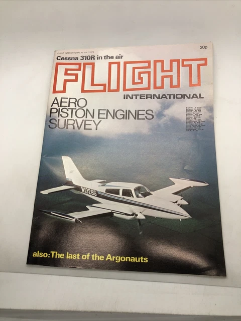 FLIGHT INTERNATIONAL MAGAZINE July 10, 1975 £19.67 - PicClick UK