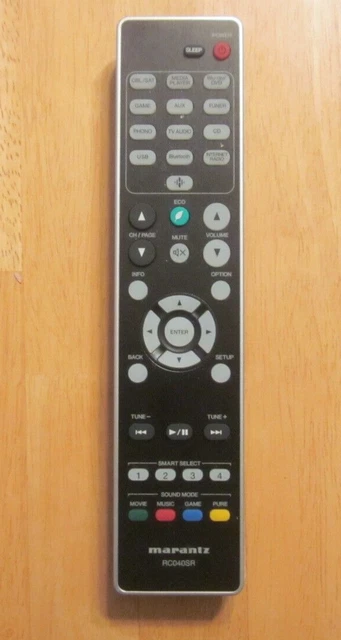 GENUINE MARANTZ REMOTE Control RC040SR for A/V Receiver NR1509 ...