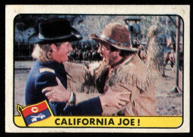 TRADE CARD, A&BC Chewing Gum, THE LEGEND OF CUSTER, 1968, California ...