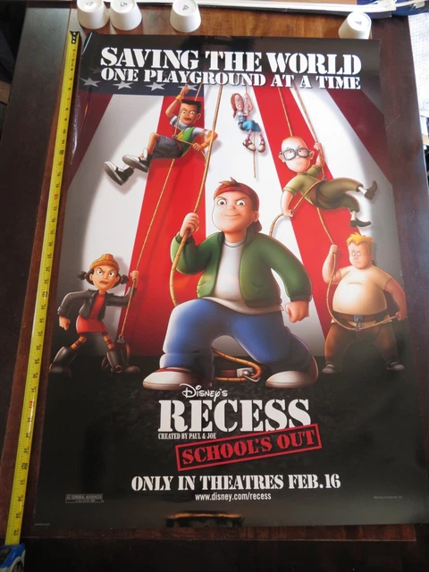 WALT DISNEY RECESS Schools Out 1 One Sheet Movie Poster Ds 27X40 £23.69 ...