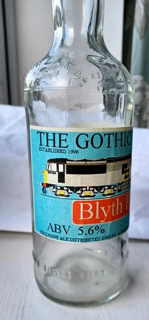 GOTHIC BREWERY - Blyth Power class 56 loco empty beer bottle railtour ...