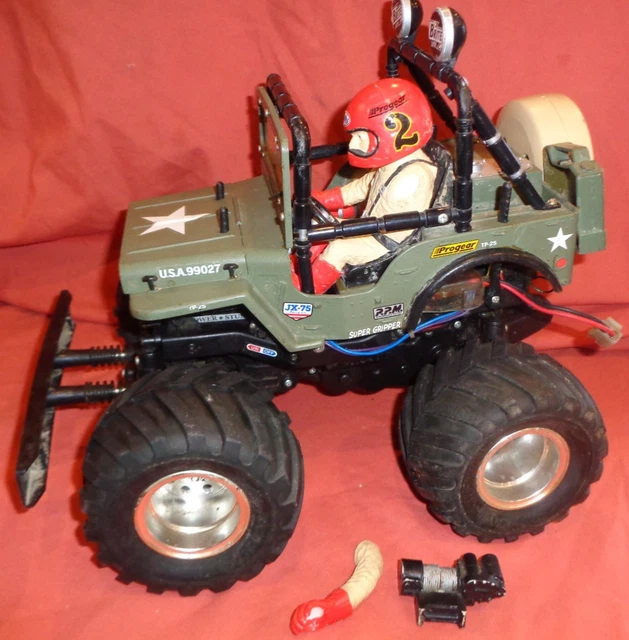 VINTAGE TAMIYA WILD Willy 2 Jeep RC Car Chassis £69.99 - PicClick UK