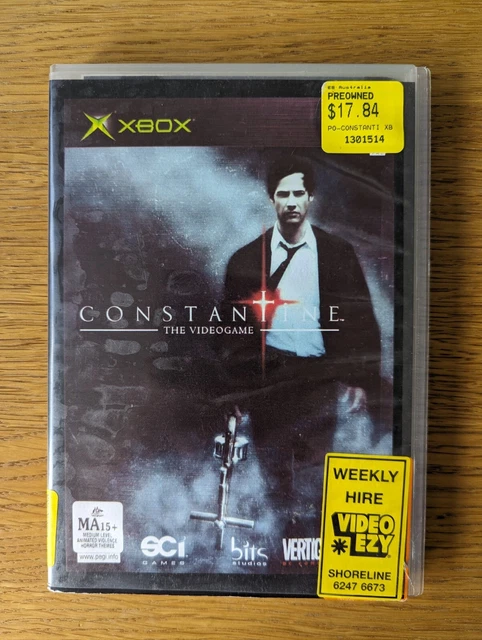 CONSTANTINE XBOX GAME PAL - Complete: Game, Case, Manual $19.00 ...