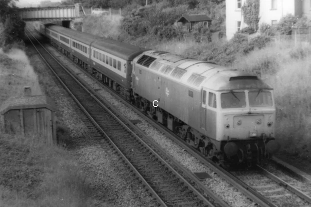 BRITISH RAILWAY B.R Photograph Class 47 - 47568 At Radipole 08/08/1987 ...