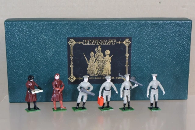 KINGCAST WA2 WWI GERMAN LUFTWAFFE AIR CREW TOY SOLDIERS og EUR 132,74 ...