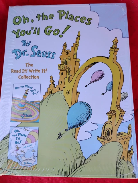 OH, THE PLACES Youll Go Read It Write It Edition - 2 Hardcover By Dr ...