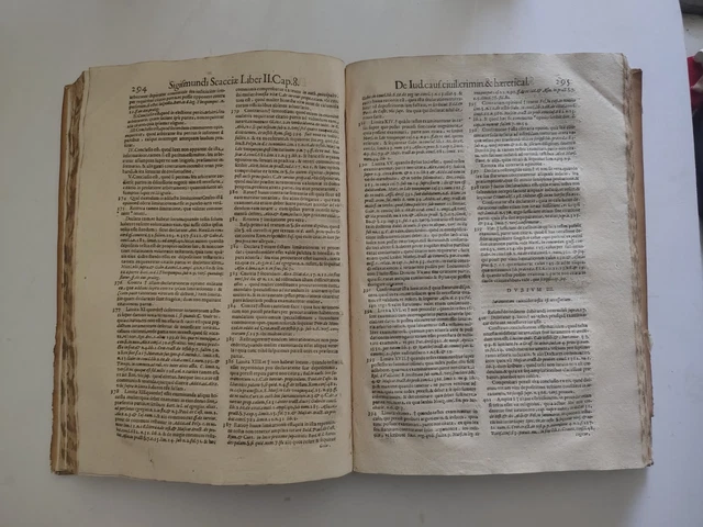 1663_SIGISMUNI SCACCIAE IURISCONS Romani Tractatus_Vol Ii_Venezia_Bertanos EUR 75,00 - PicClick IT