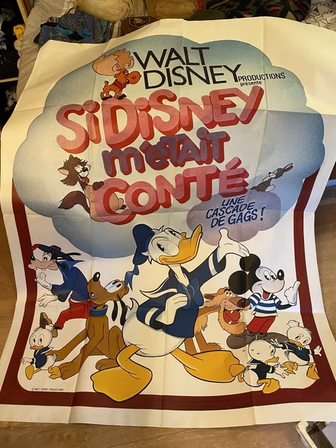 AFFICHE SI DISNEY M'ETAIT CONTE Walt Disney's 50th Anniversary Show ...