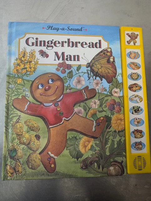 THE GINGERBREAD MAN Board Book Big Fun Sounds Merrigold Press VINTAGE ...