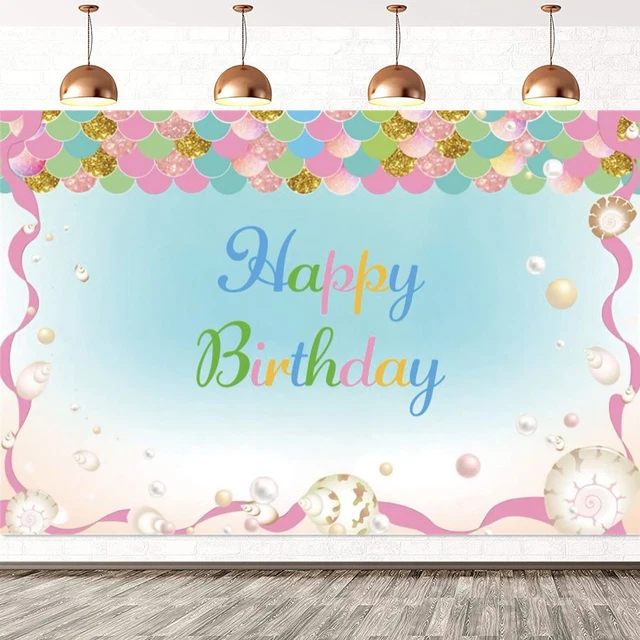 KIDS HAPPY BIRTHDAY Backdrop Banner Photography Background Party Studio ...