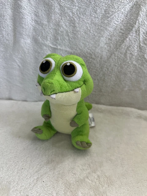DISNEY STORE PETER Pan Tick Tock Croc Baby Crocodile Sitting Soft Plush ...