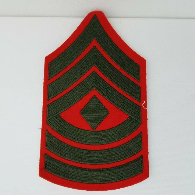US UNITED STATES Marine corps First Sergeant Rank stripe insignia £8.65 ...