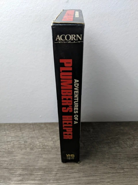 ADVENTURES OF A Plumber's Helper AKA Mate VHS 1978 UK Sex Comedy NTSC ...