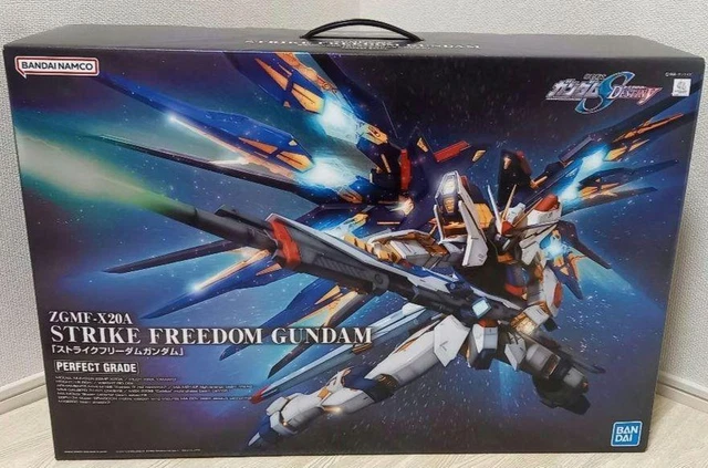 BANDAI PG 1/60 ZGMF-X20A Strike Freedom Gundam Mobile Suit Gundam Model ...