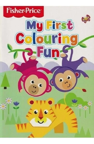 MY FIRST COLOURING Fun Preschool Activity Workbook Early Learning ...