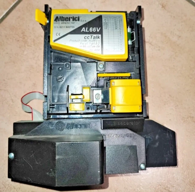 GETTONIERA CCTALK ALBERICI AL66V ALO6V-c con NL3 Separator Pocker ...