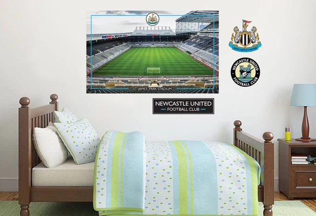 NEWCASTLE UNITED FOOTBALL Club Stadium Mural & Wall Sticker Set Decal ...