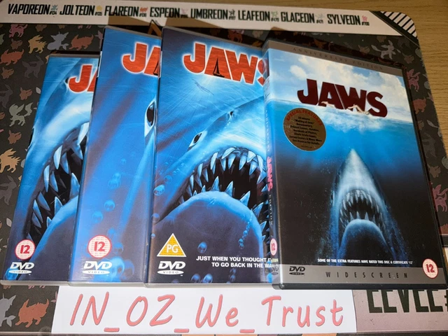 JAWS 1, 2, 3 & The Revenge (DVD, 2011, 4-Disc Box Set) £11.00 - PicClick UK