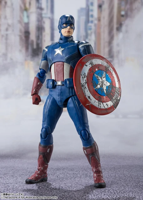 CAPTAIN AMÉRICA (AVENGERS Assemble) Edition Avengers S.H Figuarts EUR ...