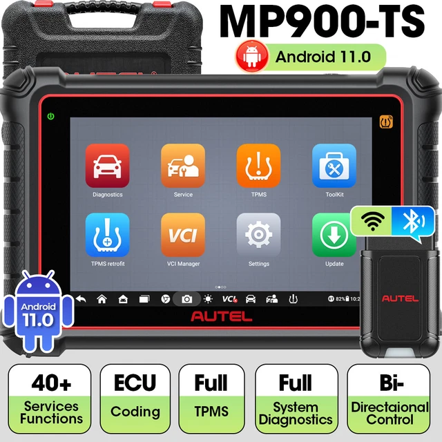 AUTEL MP900-TS PRO dispositivo diagnostico veicolo scanner OBD2 TUTTI I ...