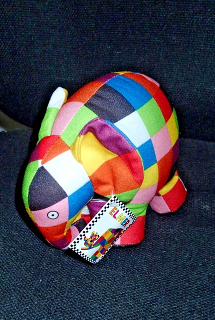 RAINBOW DESIGNS Elmer the Patchwork Elephant Soft Plush Toy EL7300 2015 ...