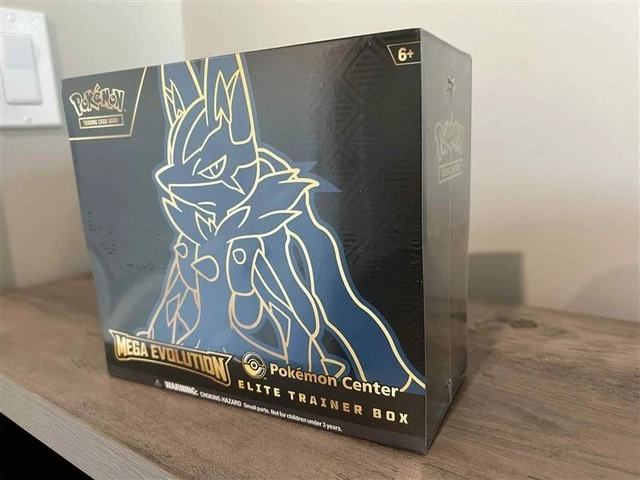 POKEMON CENTER MEGA Evolution Elite Trainer Box (Lucario) ETB $340.00 ...