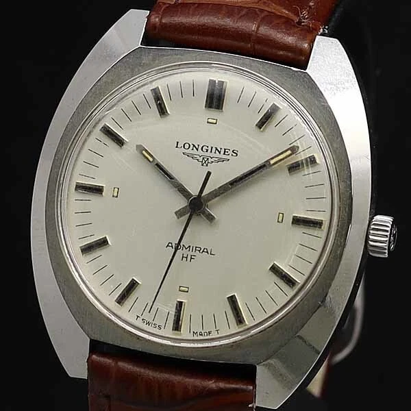 LONGINES ADMIRAL HF MANUAL WIND DATE WATCH SWISS VINTAGE 60s 70s 80s £ ...