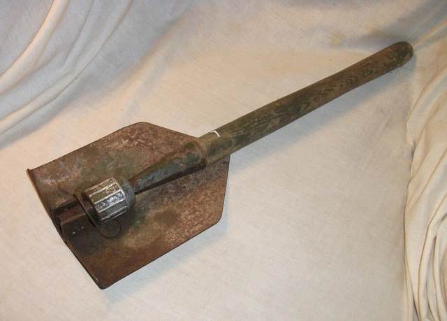 VINTAGE MILITARY FOLDING Spade. Possibly WW2. £7.51 - PicClick UK