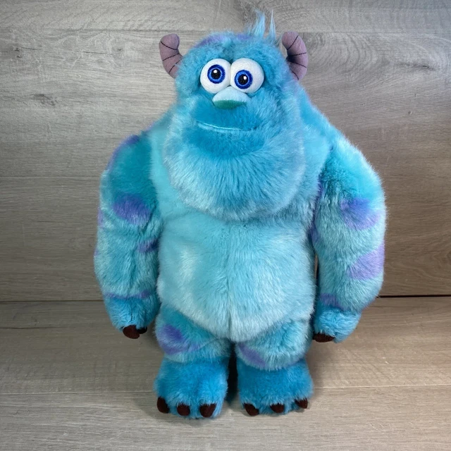 OFFICIAL DISNEY STORE Sully Monsters Inc Fluffy Plush Soft Toy Kids ...