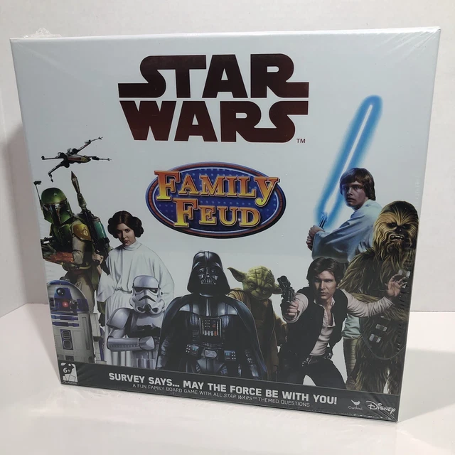 STAR WARS DISNEY Family Feud Trivia Board Game 2017. New. Sealed. £7.98 ...