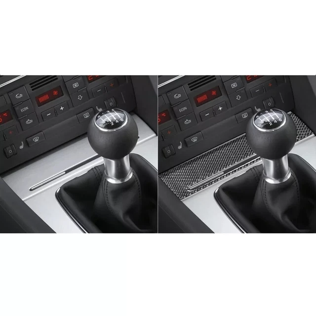 CACHE PANNEAU CONSOLE centrale en fibre de carbone pour A4 S4 B7 prot??ger et am EUR 19,68 ...