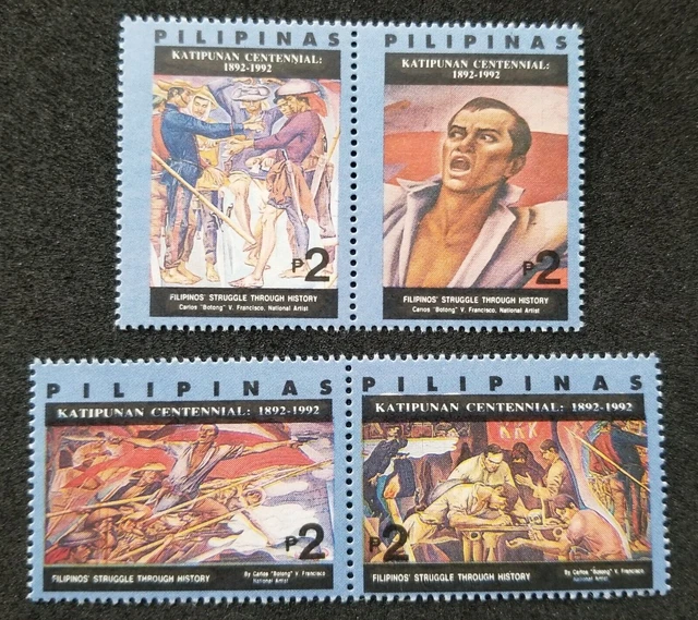 PHILIPPINES FOUNDING OF Katipunan Centennial 1992 History Revolution ...