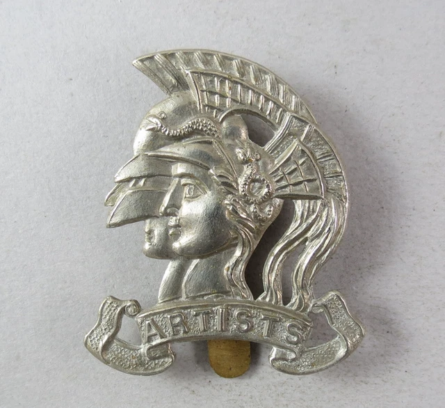 MILITARY CAP BADGE Artists Rifles 28th Battalion London Regiment 1st ...