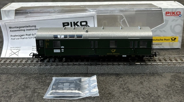 PIKO HO GAUGE Pt:53343 DB Deutsche Post Wagon No. 382 Ep 111c - Boxed ...
