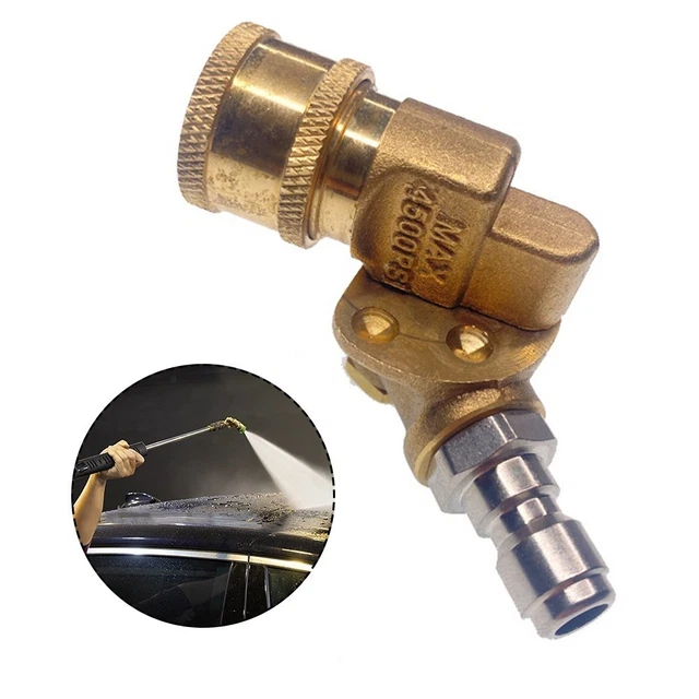 EASY CLEANING SOLUTION with Rotatable Quick Connector and Adjustable ...