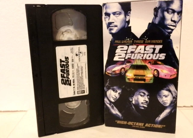 2 FAST 2 Furious 2003 VHS PG-13 Universal Studios £12.02 - PicClick UK