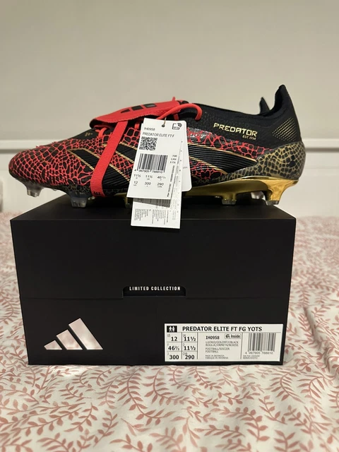 ADIDAS PREDATOR ELITE Tongue ‘Year Of The Snake' FG Boots UK 11.5 £240. ...