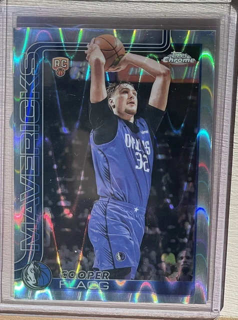 2025-26 TOPPS CHROME Cooper Flagg RC Rookie #251 Raywave Refractor £141 ...