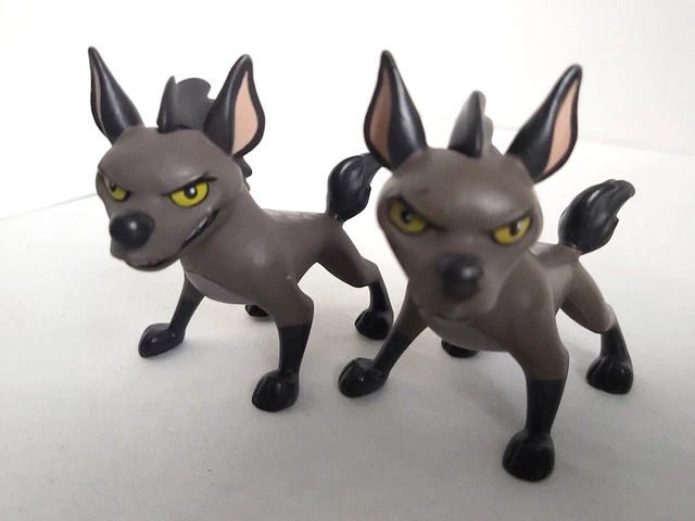 THE LION GUARD Janja Hyena Lion King Disney Just Play 3" Figure Toy x2 ...